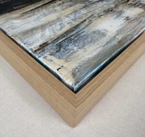 Red Oak Floating Frame - Oakside Customs