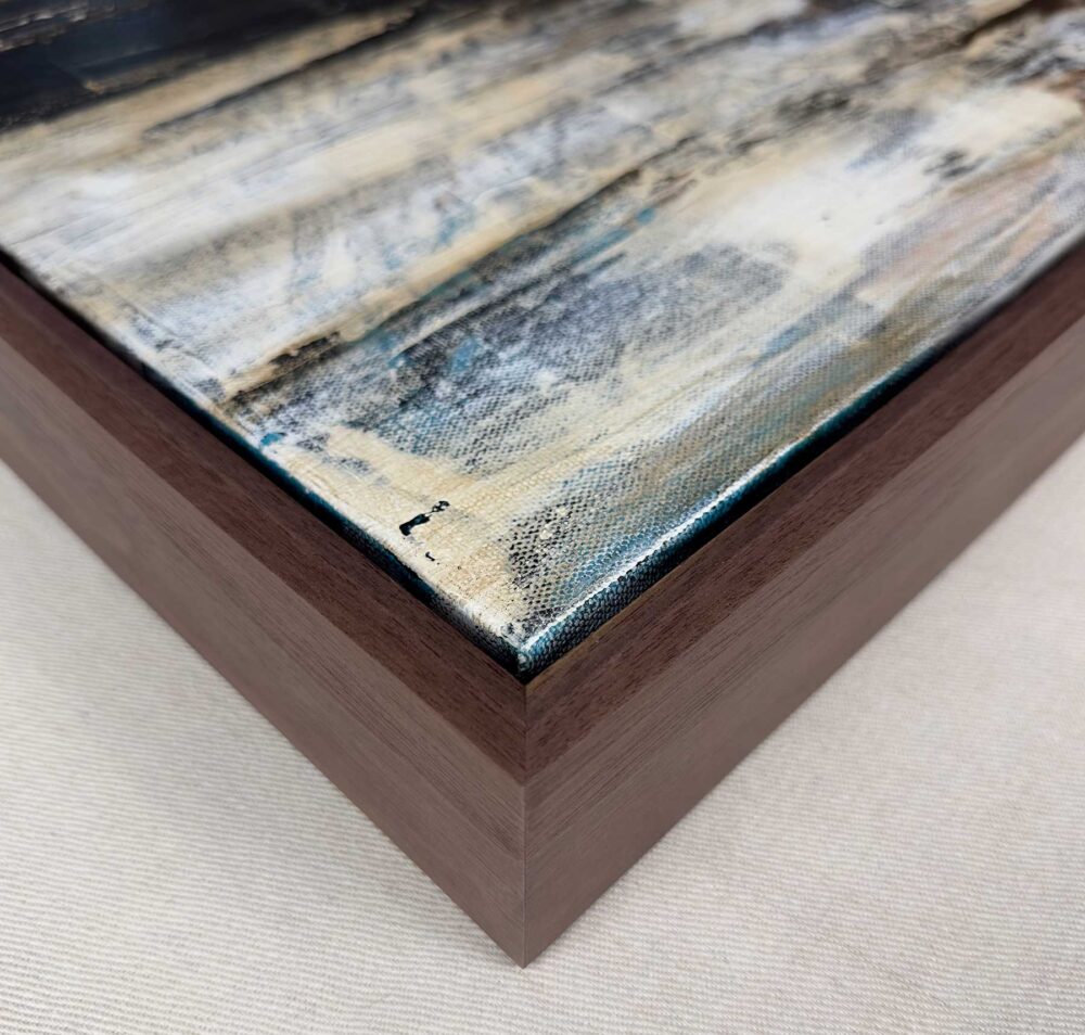 Walnut Floating Frame - Oakside Customs